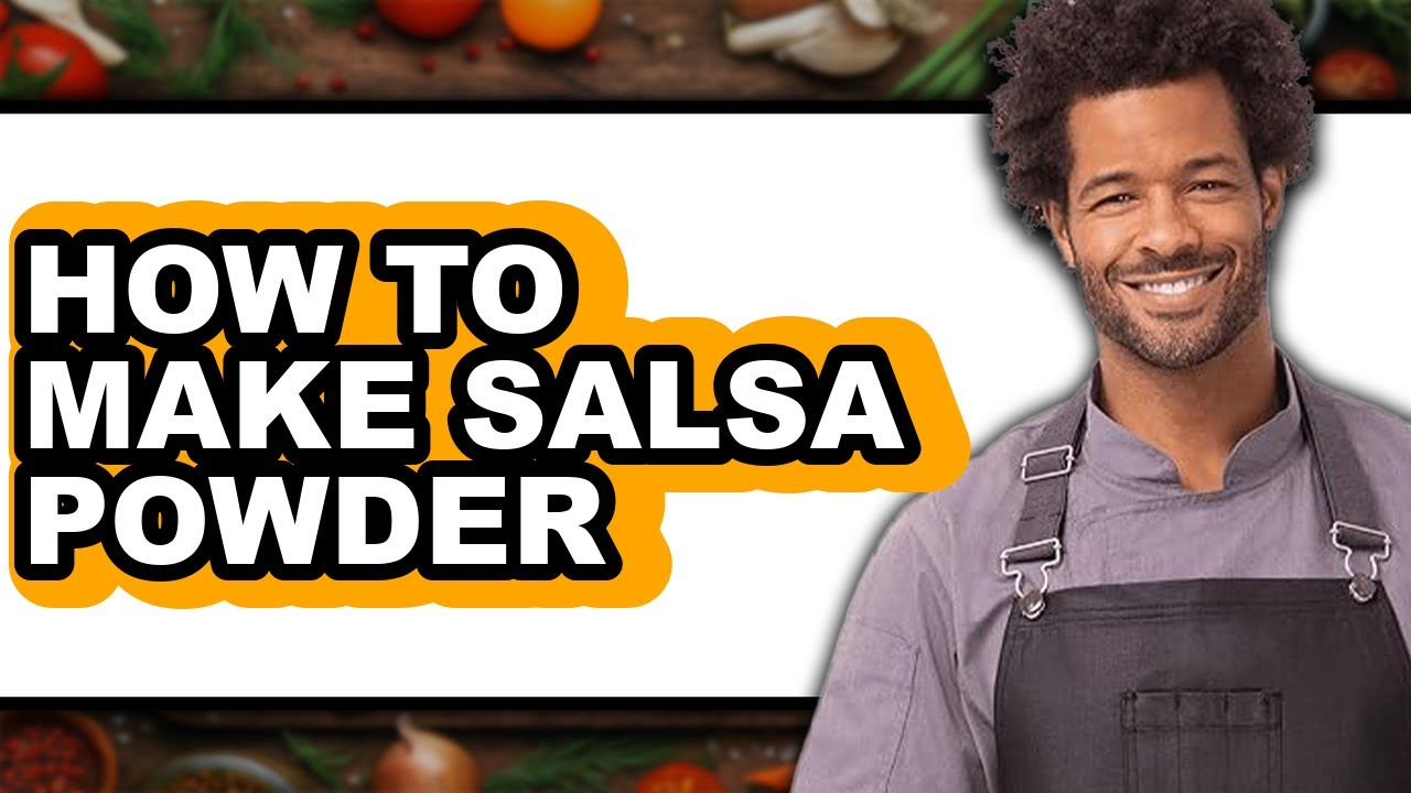 How To Make Salsa Powder (UPDATED) - YouTube