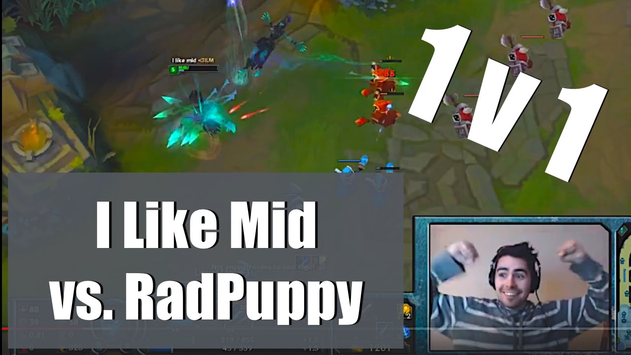 I like mid vs. RadPuppy, Best of 3 - YouTube