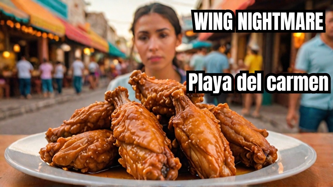 The WORST wings in Playa del carmen - YouTube