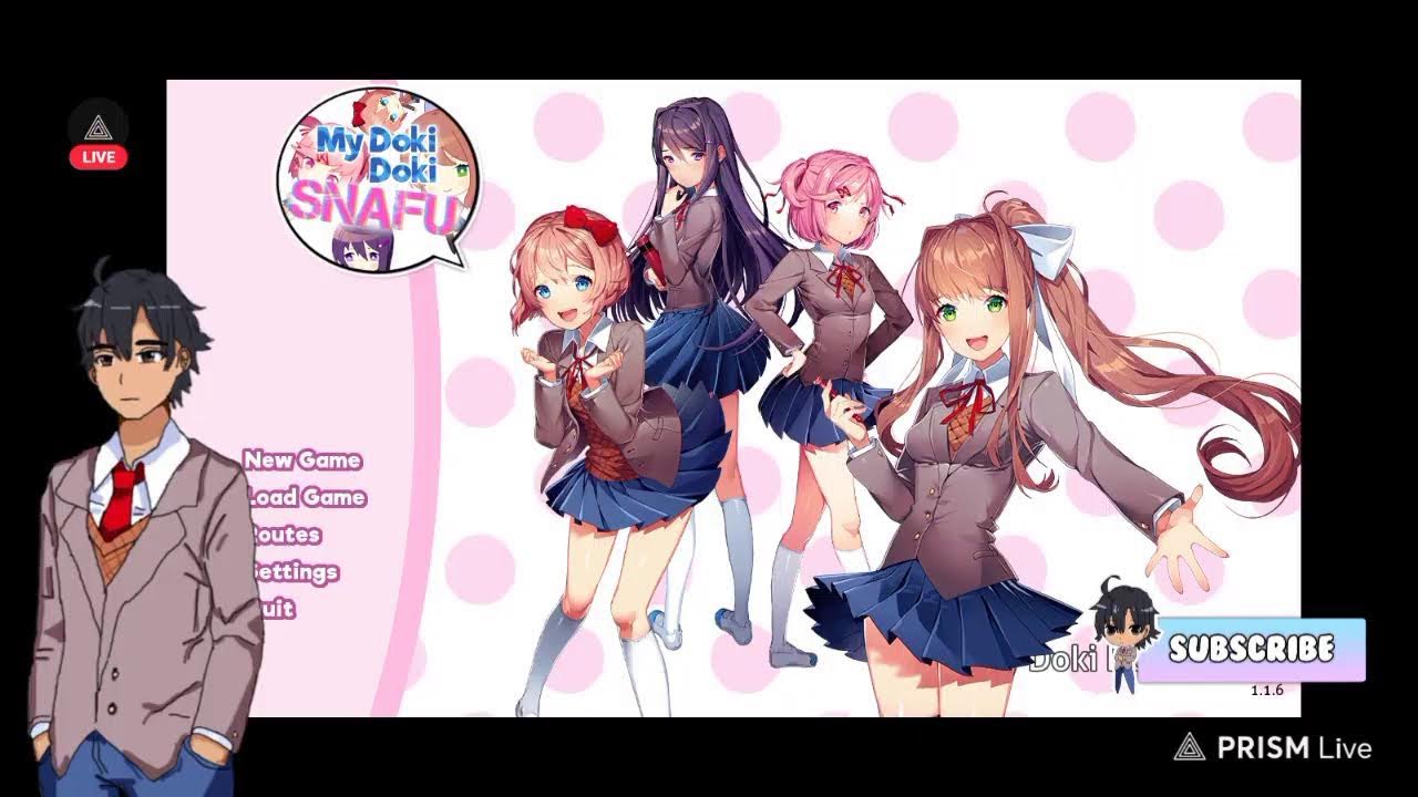 good evening I'm back Doki Doki SNAFU Mod Finale Ending ( Yuri Route) - YouTube