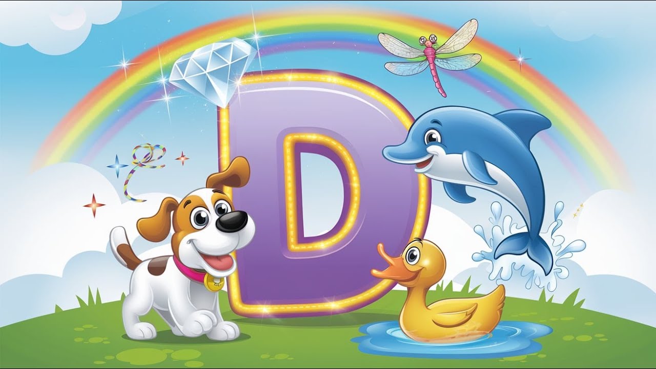 Discover the World of D! | Fun Letter D Poem for Kids | Kidiverse - YouTube