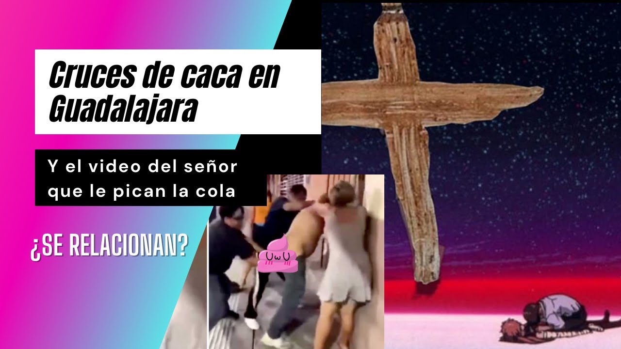 Cruces de caca en Guadalajara y el video del señor que le pican la cola - YouTube