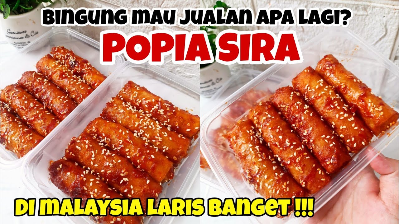 baru tau kalau rasanya seenak ini || popia sira - YouTube