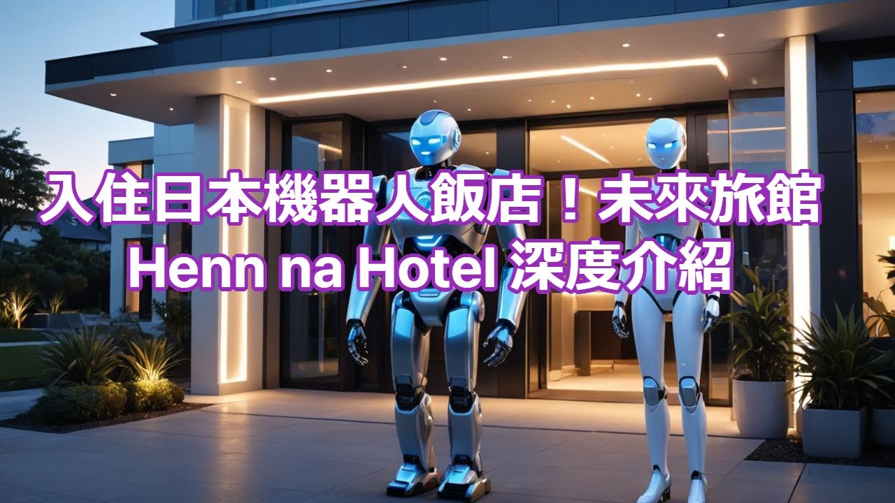 入住日本機器人飯店！未來旅館 Henn na Hotel 深度介紹 - YouTube