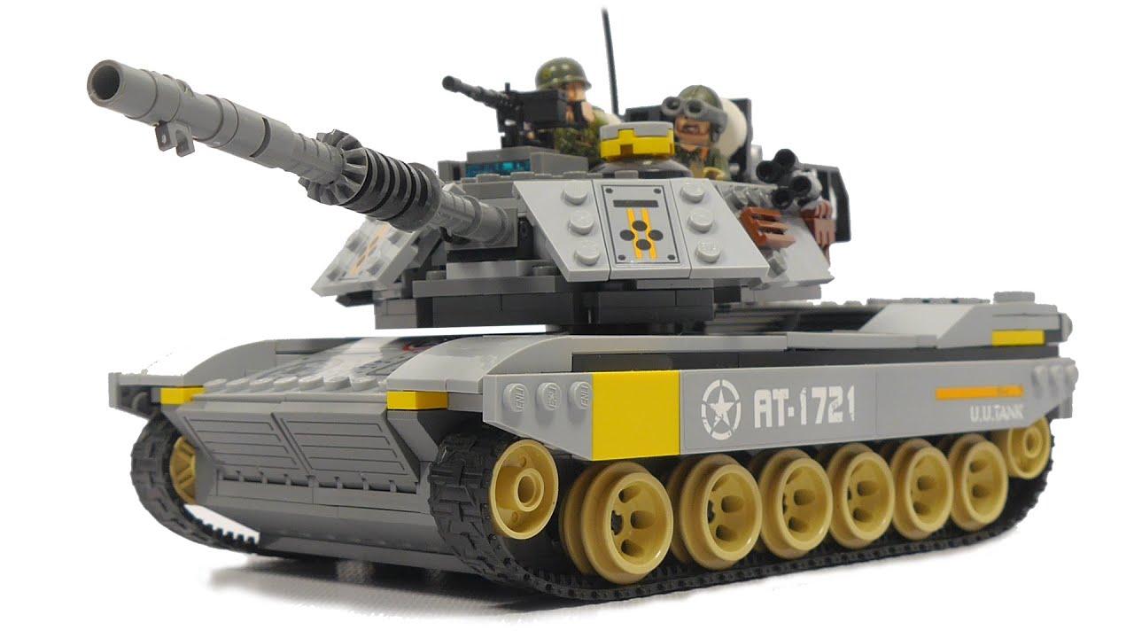 Build Your Own Lego Tank: Unboxing Qman Combat Zone 1721 Overlord is on ...