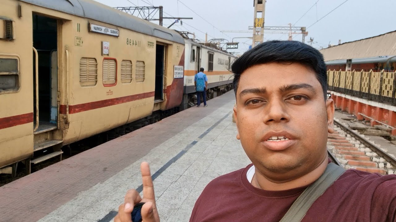 HOWRAH To DHANBAD | Full Journey 22387/Black Diamond Express, Indian ...