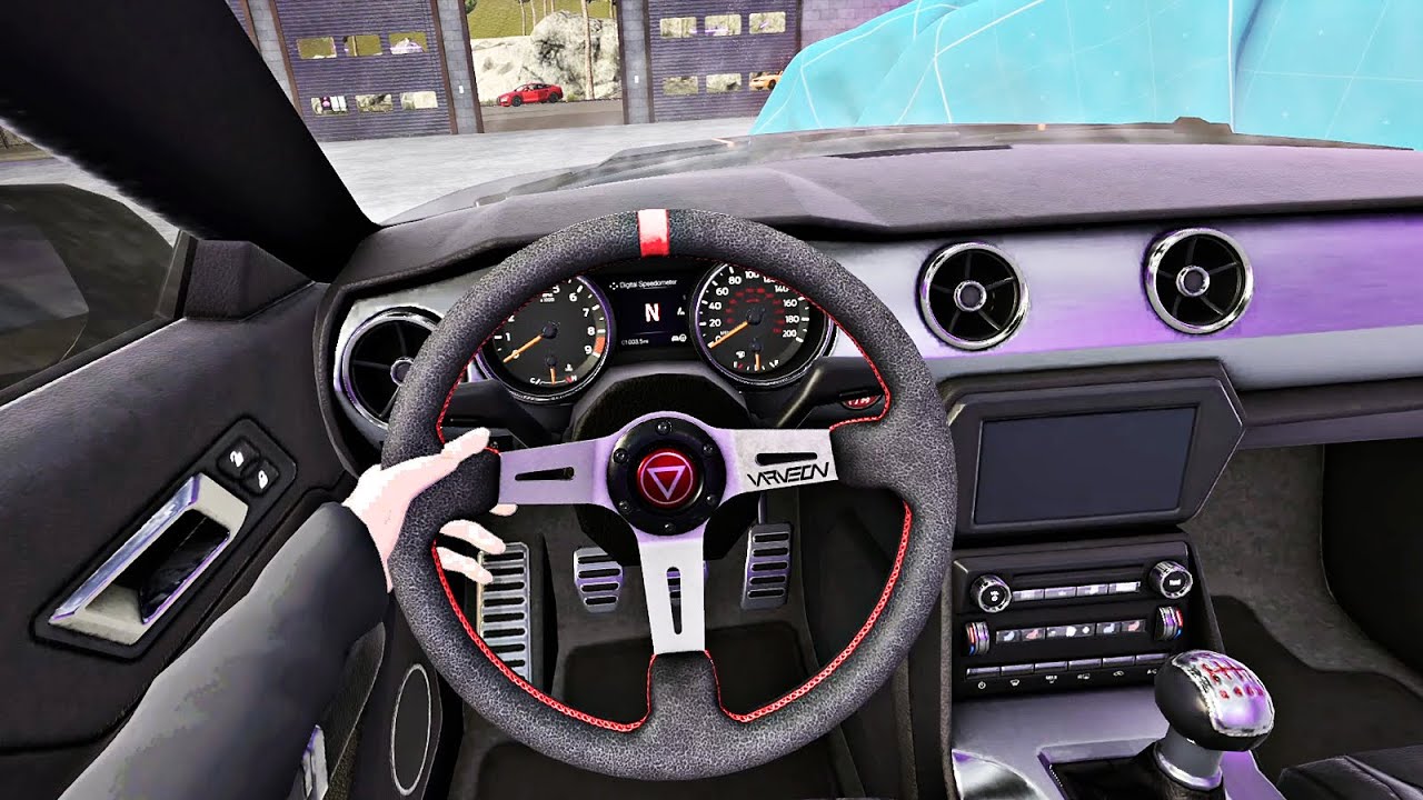 Driving in VR games with motion controller support - YouTube