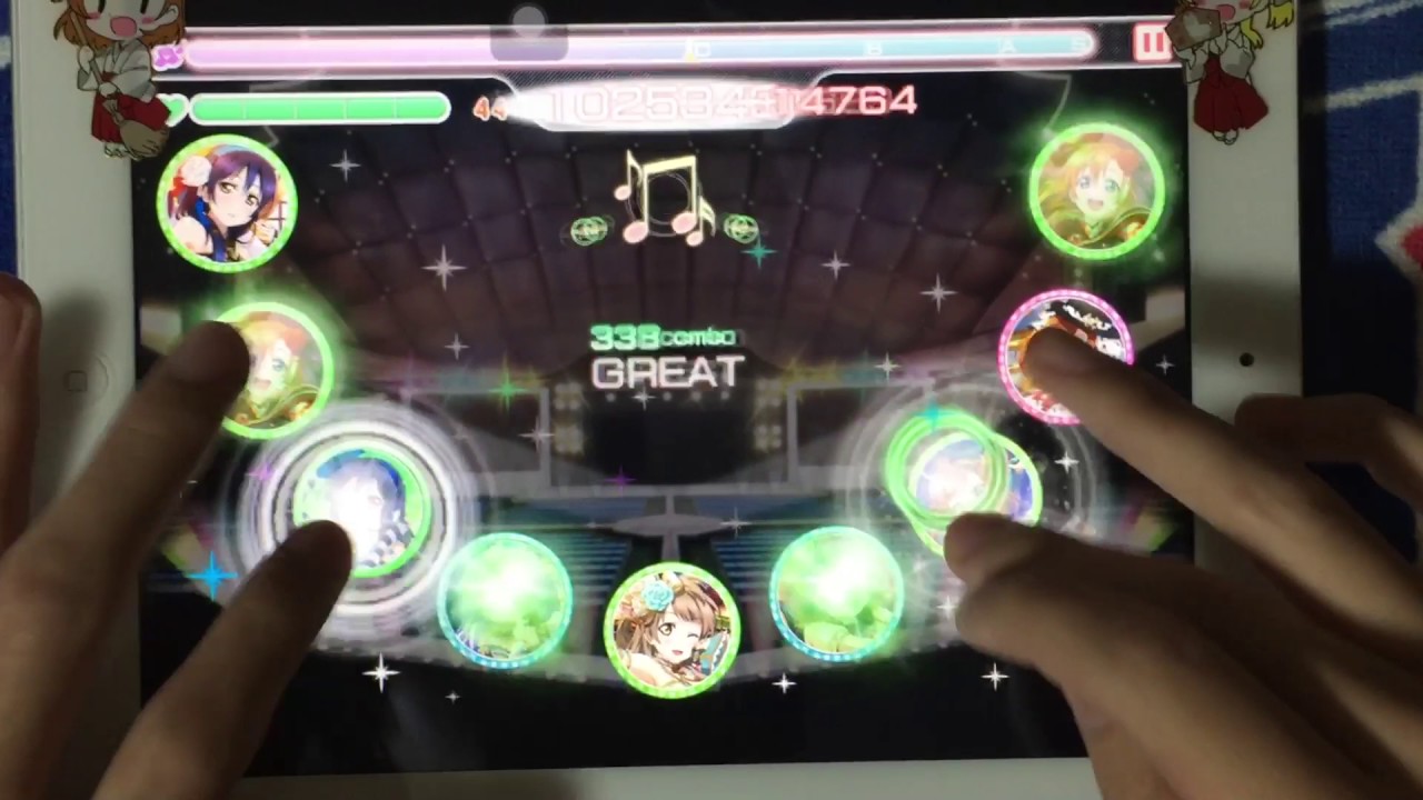 【ラブライブ】Dreamin' Go!Go!! (EX) ランキング入り手元 【スクフェス】 - YouTube