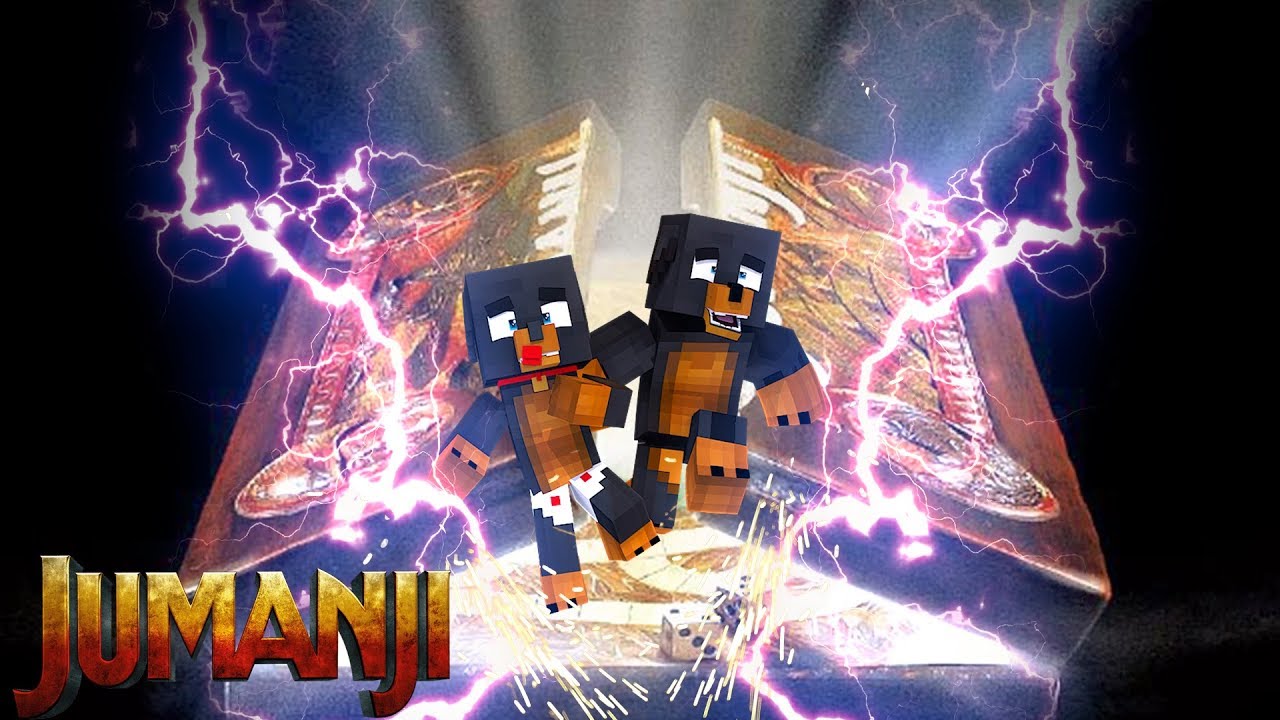 Minecraft - TRAPPED IN JUMANJI HOW CAN WE ESCAPE !! - YouTube