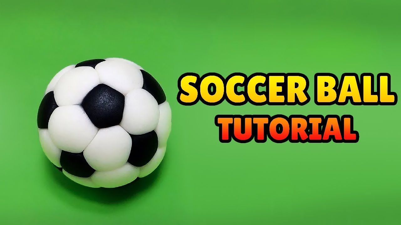 🔴DIY How to Make MINIATURE SOCCER or FOOTBALL BALL WORLD CUP - Polymer ...
