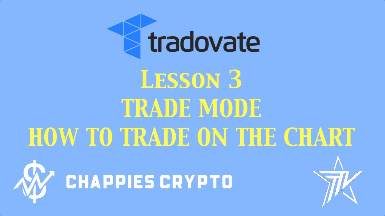 Tradovate Lesson 3 - How to trade Futures contracts on the chart using ...