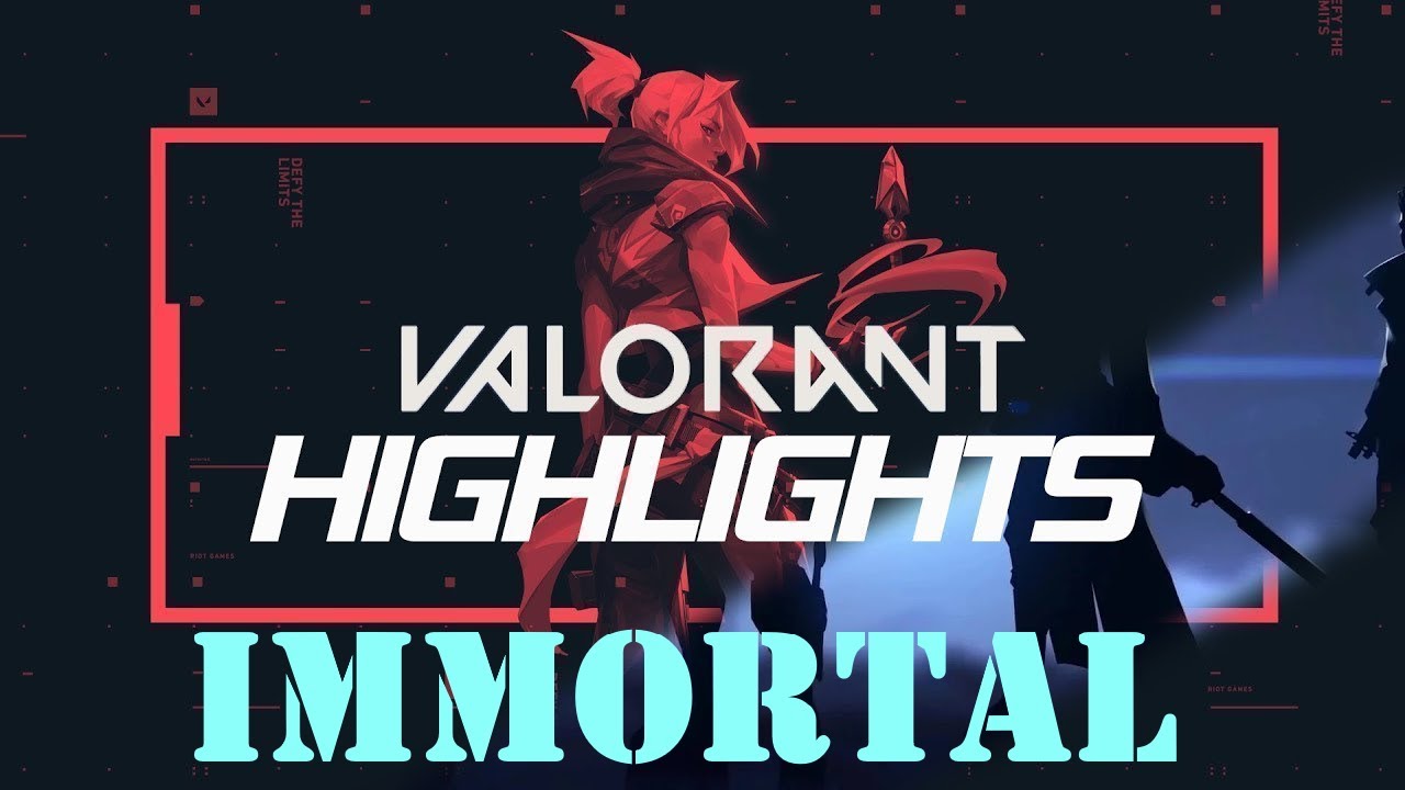 Valorant Immortal Gameplay Highlights #2 / Ölümsüzlük En İyi Vuruşlar ...