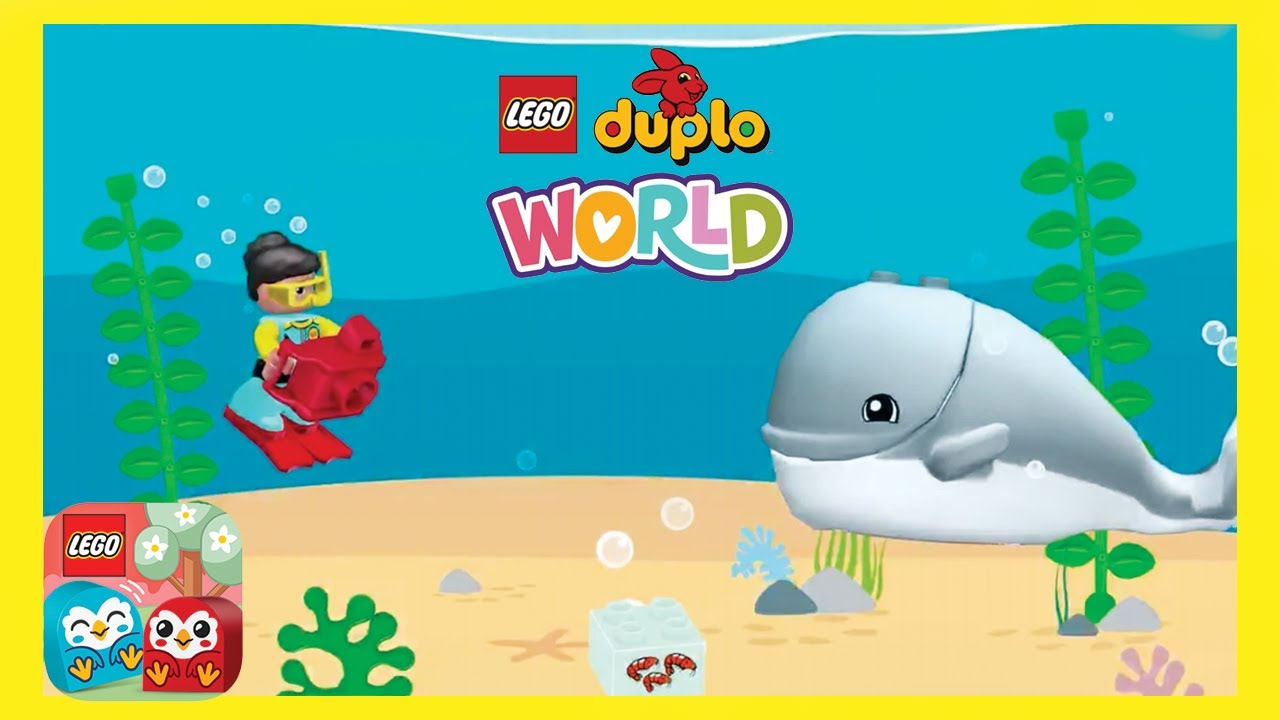 LEGO DUPLO WORLD by Apple Arcade - ⭐⭐Let's Explore the Underwater! ⭐⭐ ...