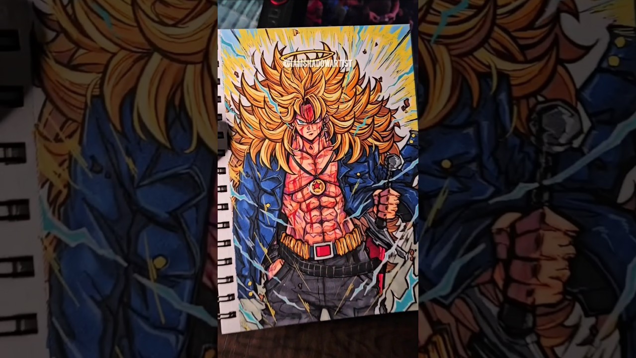 Trunks Super Saiyan 3 Drawings