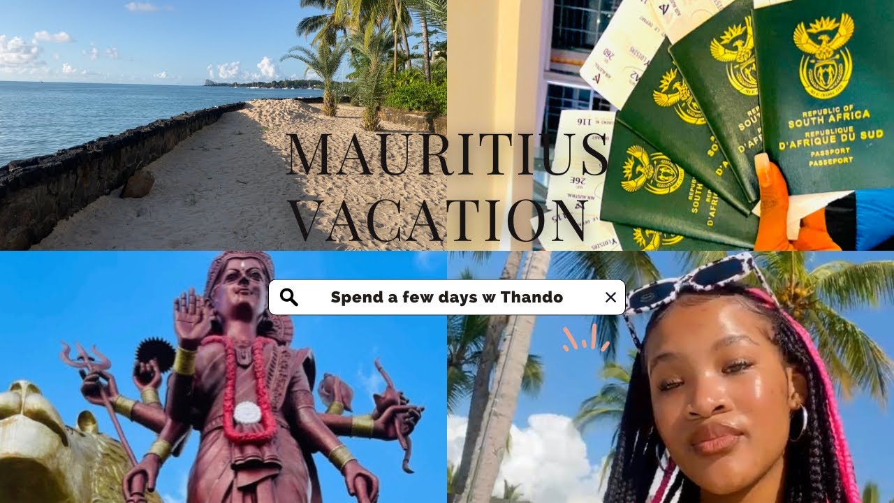 VLOG || SPEND A FEW DAYS W ME IN MAURITIUS 🇲🇺, EXPLORING DIFFERENT ...