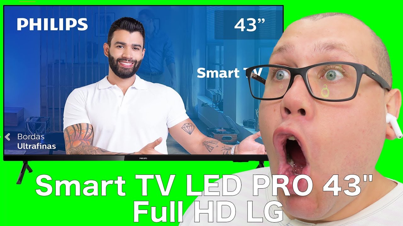 Smart TV Philips 43" 43PFG5813:78G Full HD 2 HDMI 2 USB Wifi Miracast ...