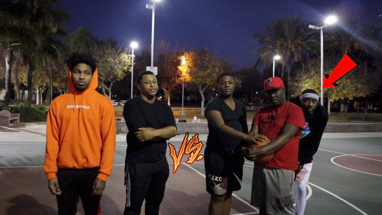 INTENSE 2 V 2 BASKETBALL MATCH . . DUB & JAMES vs DDG & VONVON - YouTube