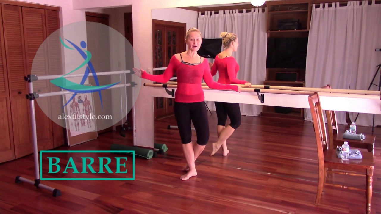 Feet turned out during barre class - YouTube