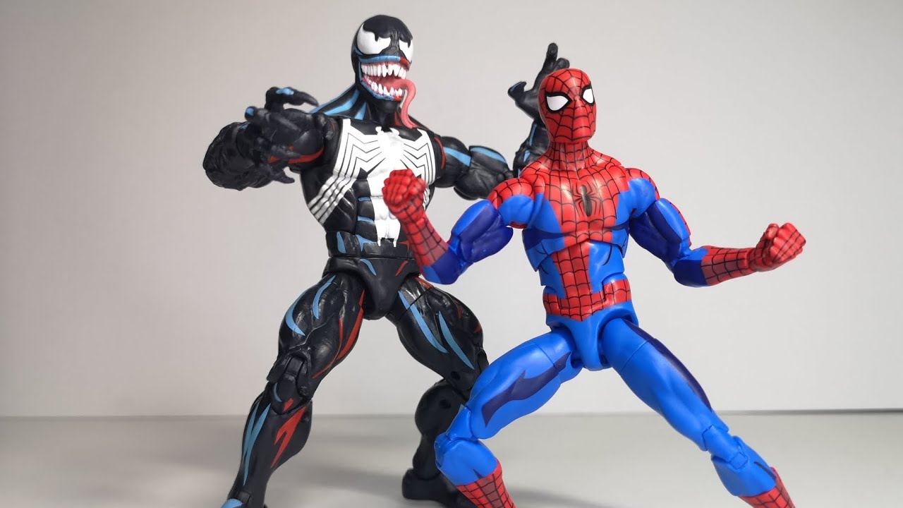 Marvel Legends Retro Animated Spider-Man figure review - YouTube