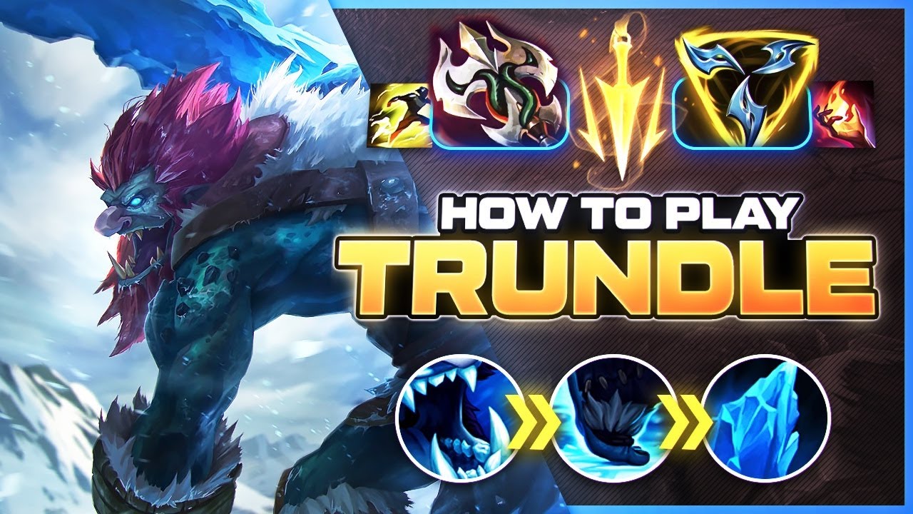 HOW TO PLAY TRUNDLE SEASON 15 | BEST Build & Runes | Season 15 Trundle ...