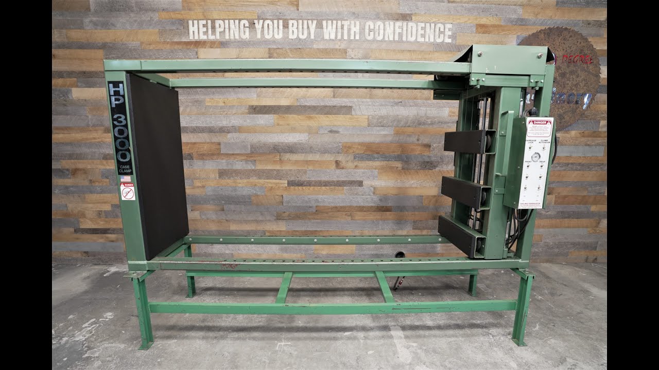 Uhling HP 3000 Case Clamp (Horizontal) - YouTube