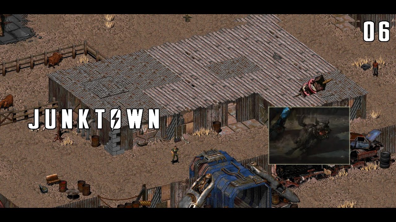 Fallout 1 Walkthrough |06| Junktown - YouTube
