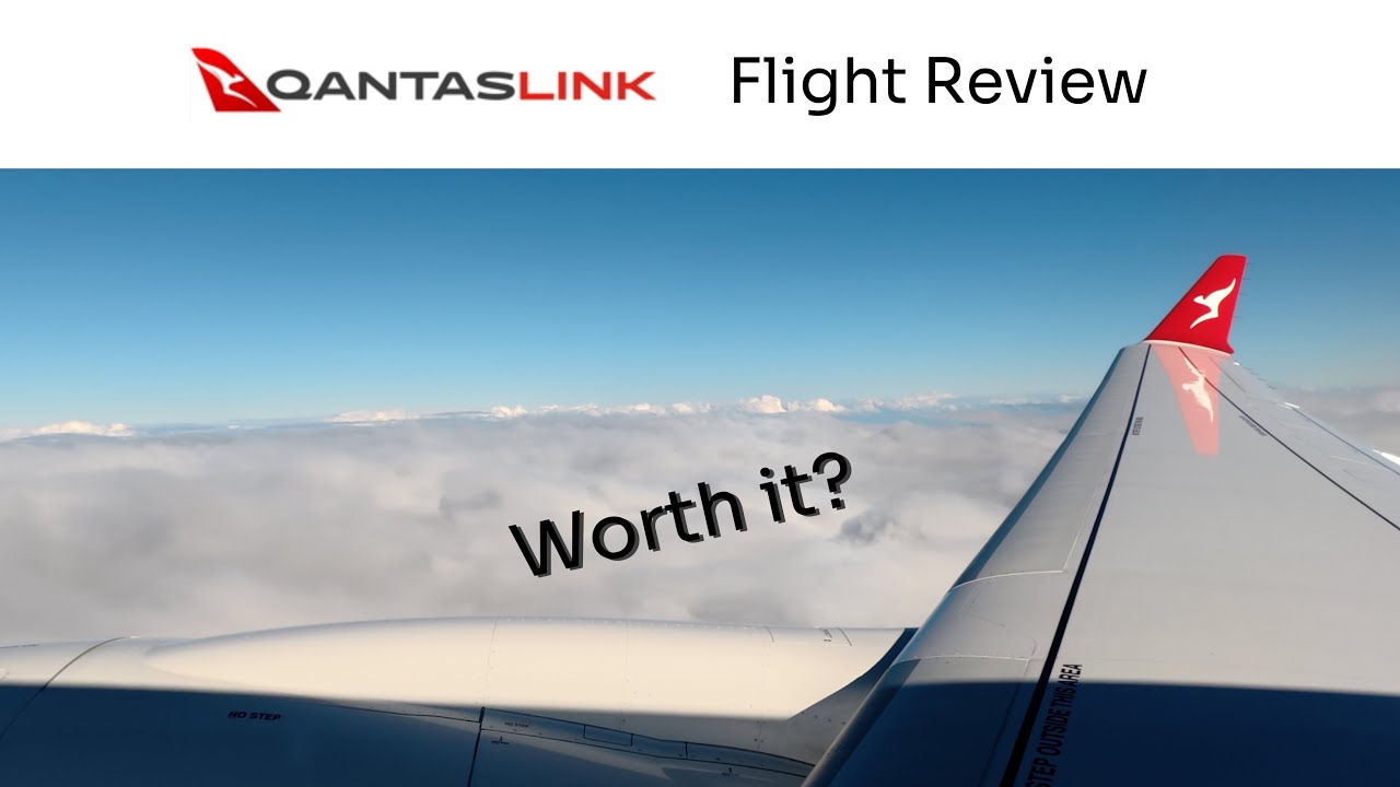 QantasLink Flight Review - Worth the price? | QF1268 to Brisbane - YouTube