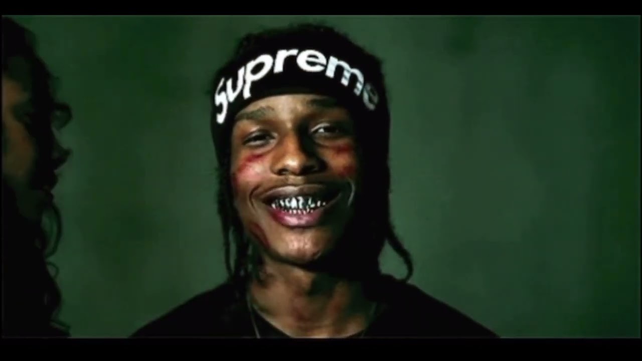 Asap Rocky Wearing Supreme