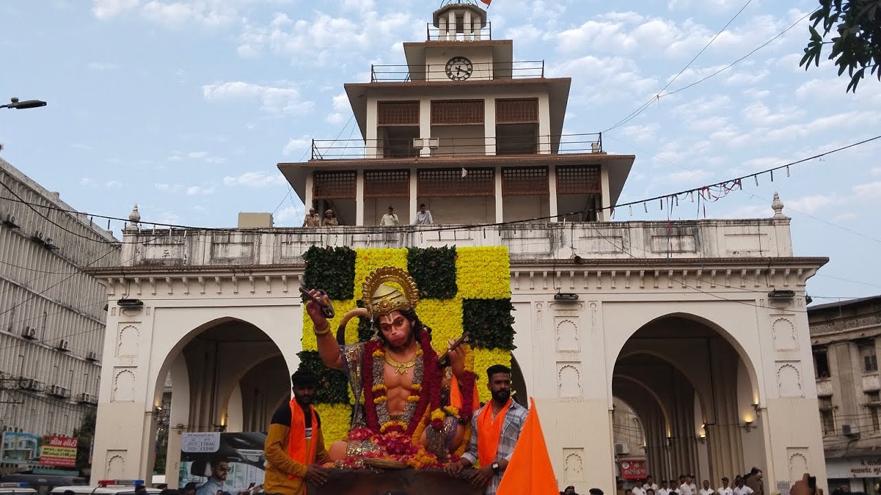 Hanumanji Yatra 2023 !! Jay Jay Hanuman jayanti In Vadodara 2023 ...