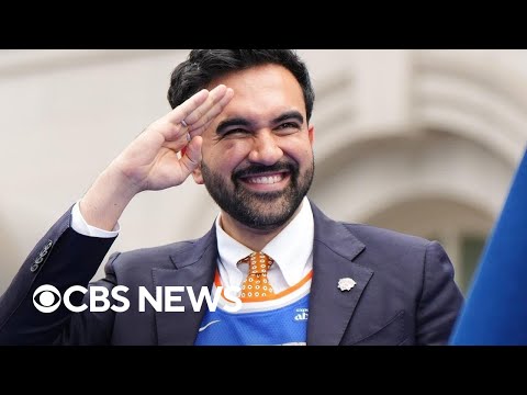 Mamdani delivers passionate Knicks victory speech to \