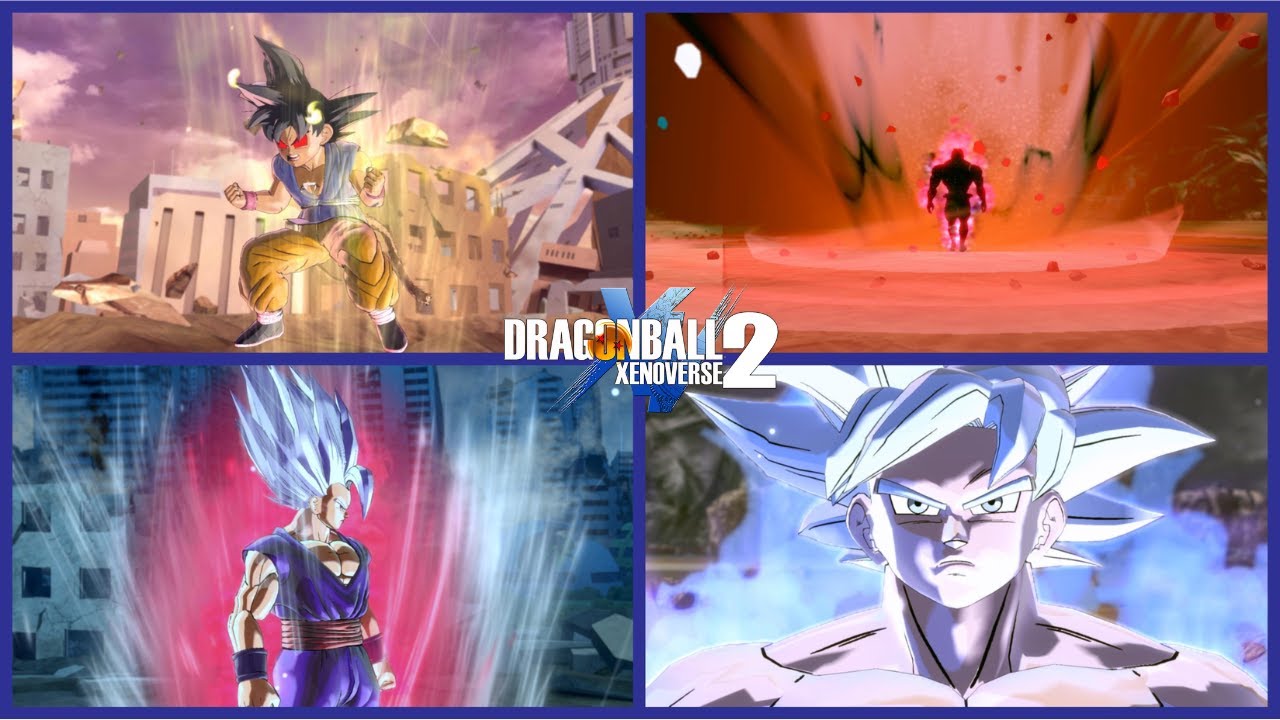 Best Modded Characters Transformations | Dragon Ball Xenoverse 2 Mods ...
