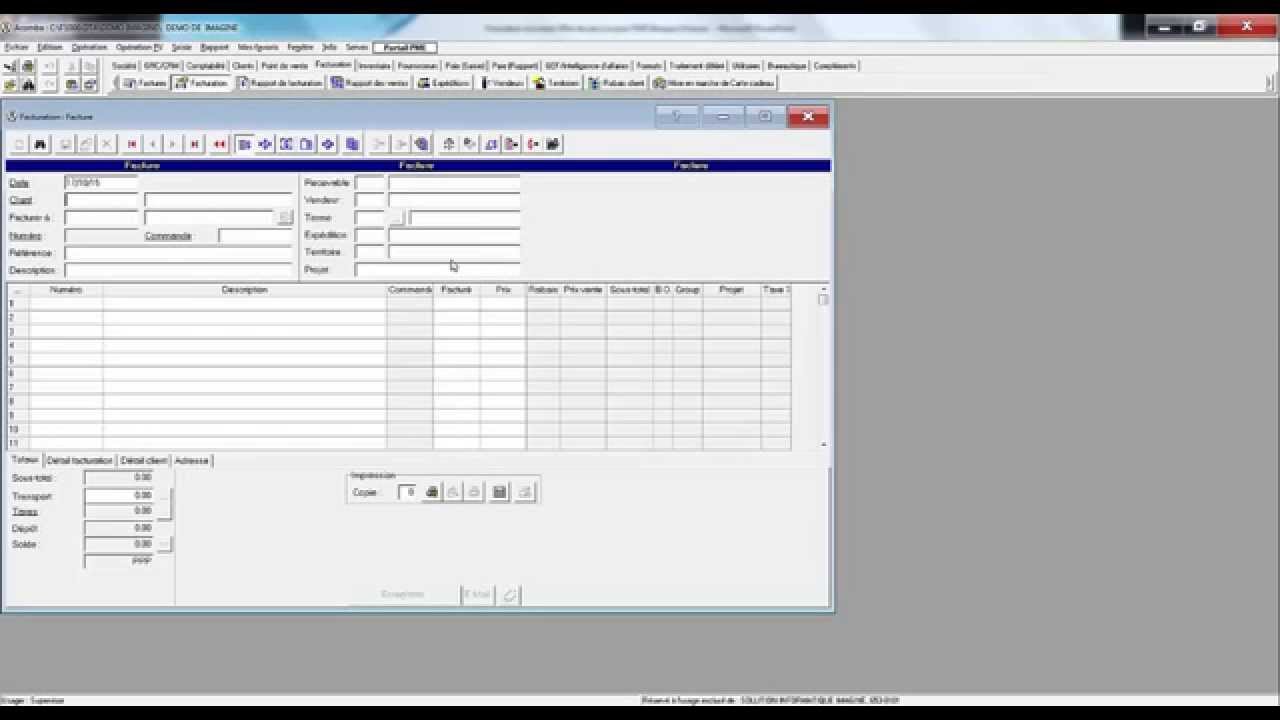 Acomba - Coût de projets Acomba (démonstration sommaire) - YouTube