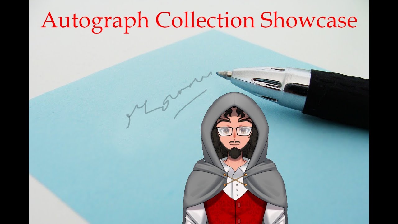 Showing my Autograph Collection! Genshin, LOTR, Star Wars, and more ...