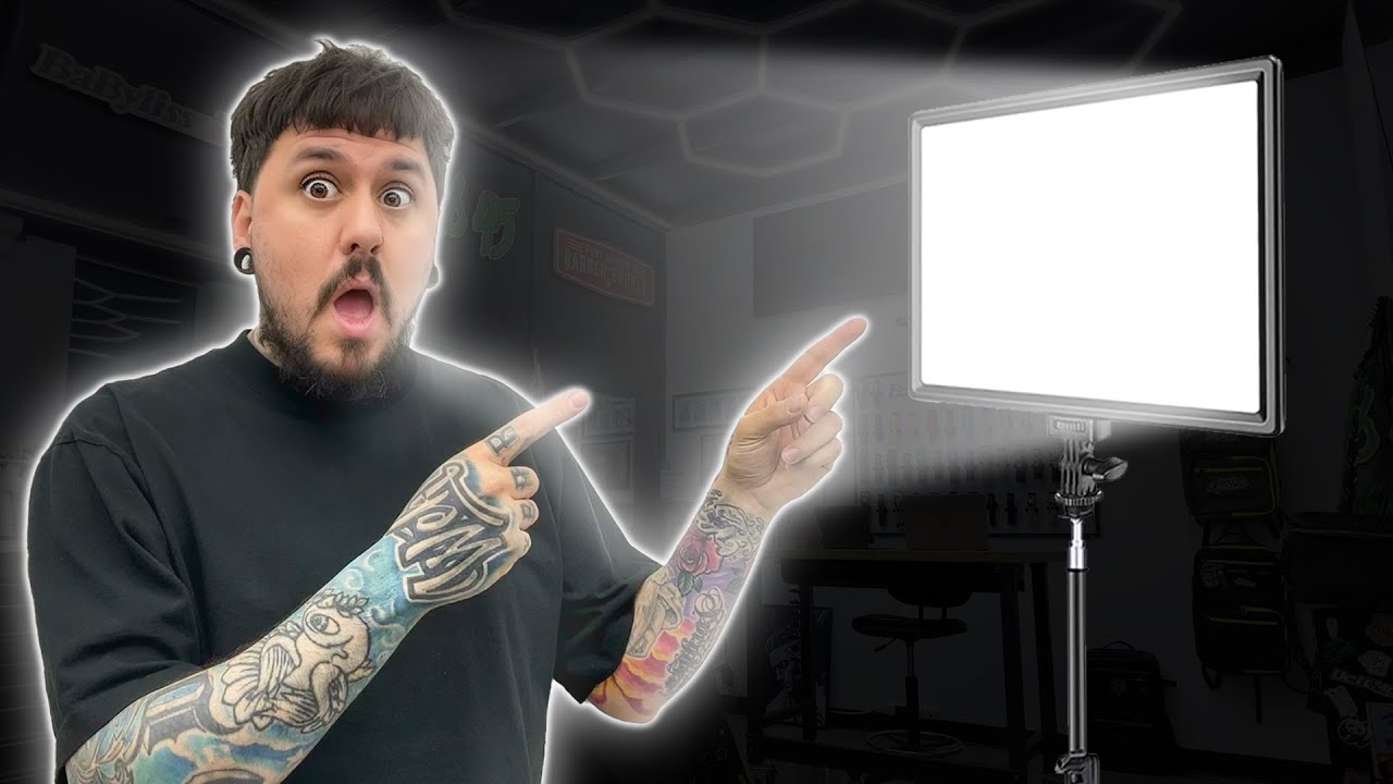 No More Ring Lights! 💡 Best Lights for Barbers? - YouTube