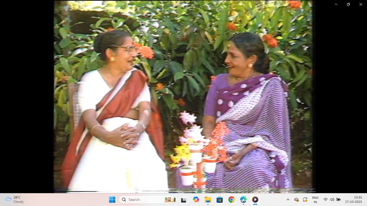 Adoor Bhavani and Adoor Pankajam in a rare conversation - YouTube