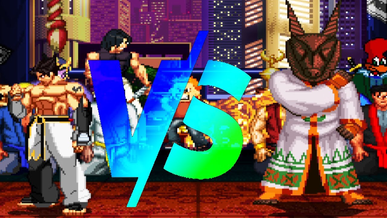 Jin Kazama VS Bobby Ologun Strong Mugen Tekken VS Power Instinct - YouTube