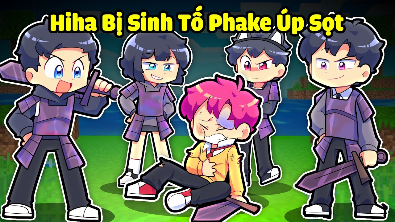 VÌ HIHA BỊ SINH TỐ PHAKE ÚP SỌT NÊN PHẢI BỎ LÀNG TRONG MINECRAFT * HIHA ...