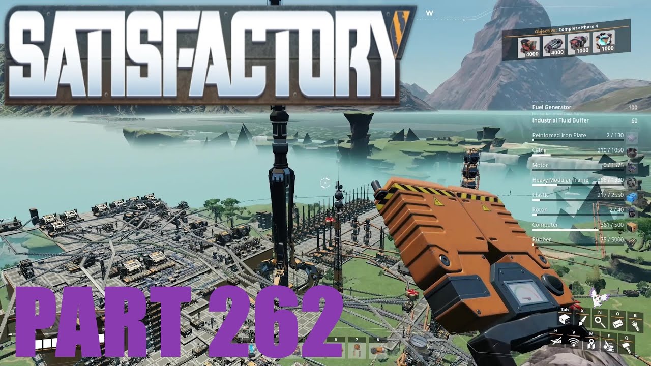 Lets Play Satisfactory #262 Weinachts Sachen bei MAM machen und mehr ...