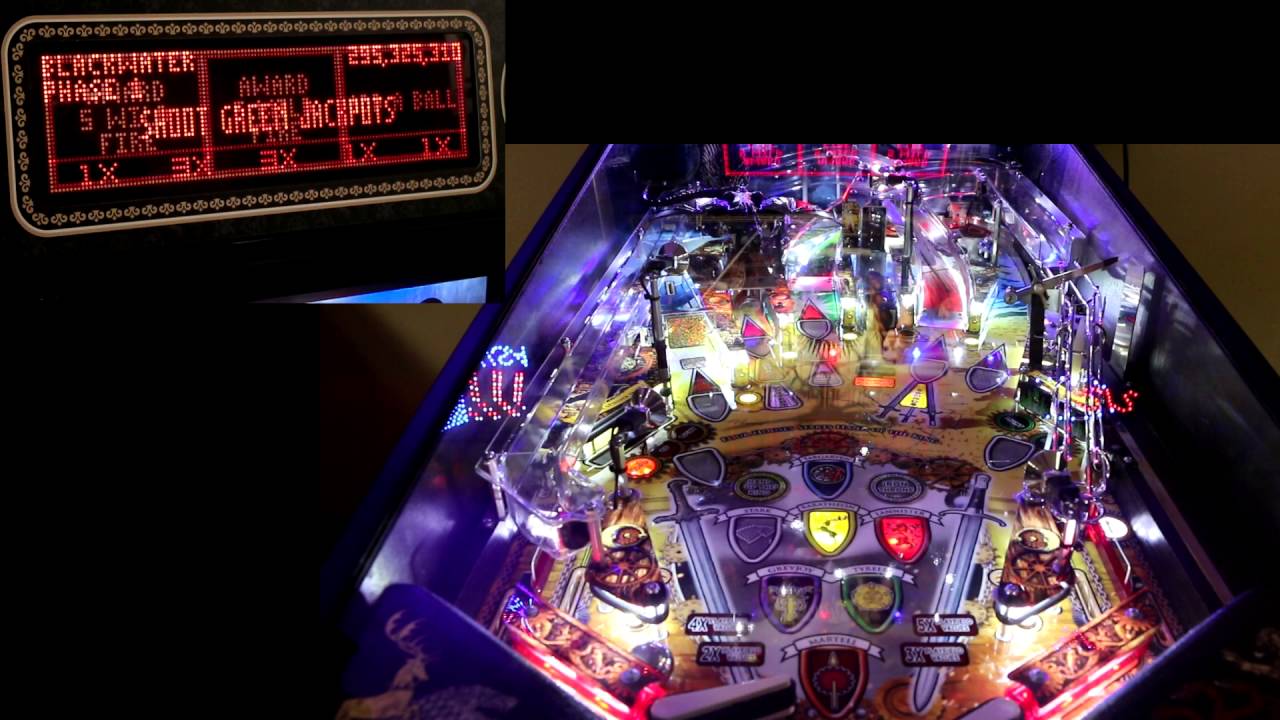 MIDNIGHT MADNESS! 2015 Stern Game Of Thrones Pinball Machine - YouTube
