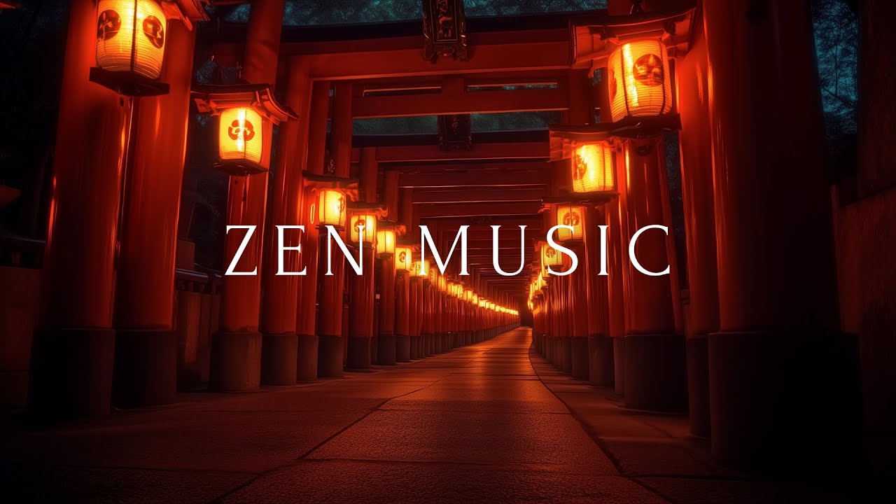 Path of Lanterns｜Japanese Zen Music｜Koto, Flute, Shamisen for ...