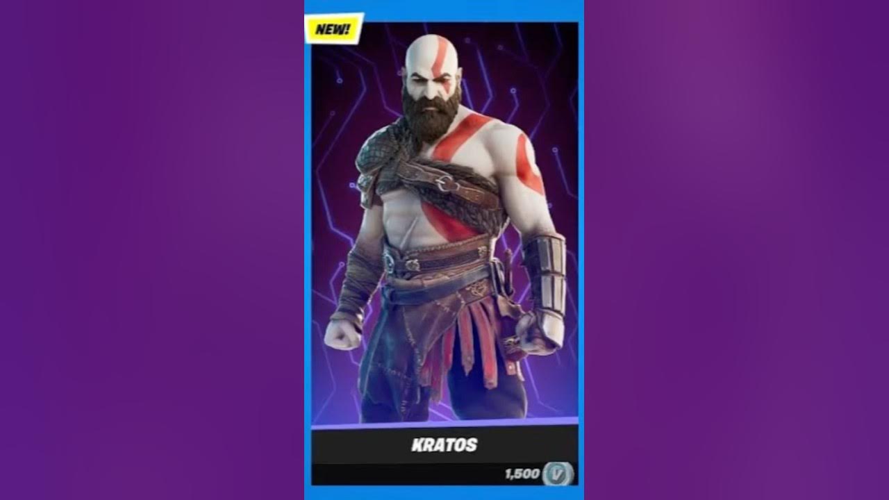 KRATOS REMOVIDO DA API DA LOJA - YouTube