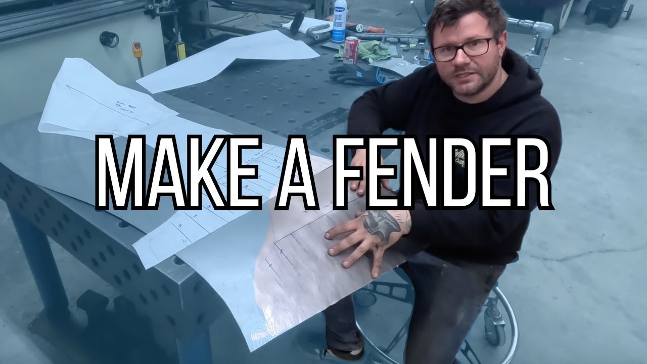 Lets Make A Model A Quarter Panel From Scratch - YouTube