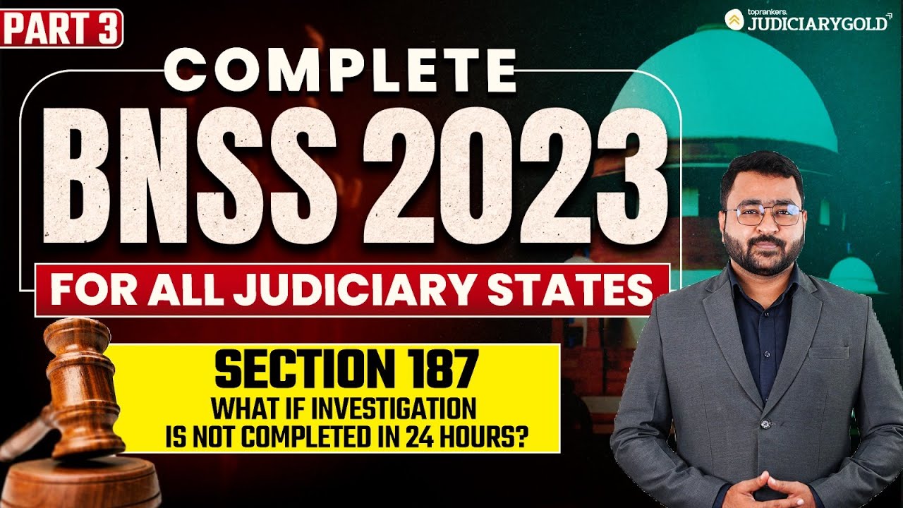 BNSS, 2023: Section 187, Investigation | Bharatiya Nagarik Suraksha ...