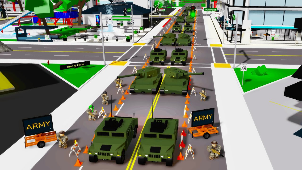 ARMY IN BROOKHAVEN RP! - YouTube