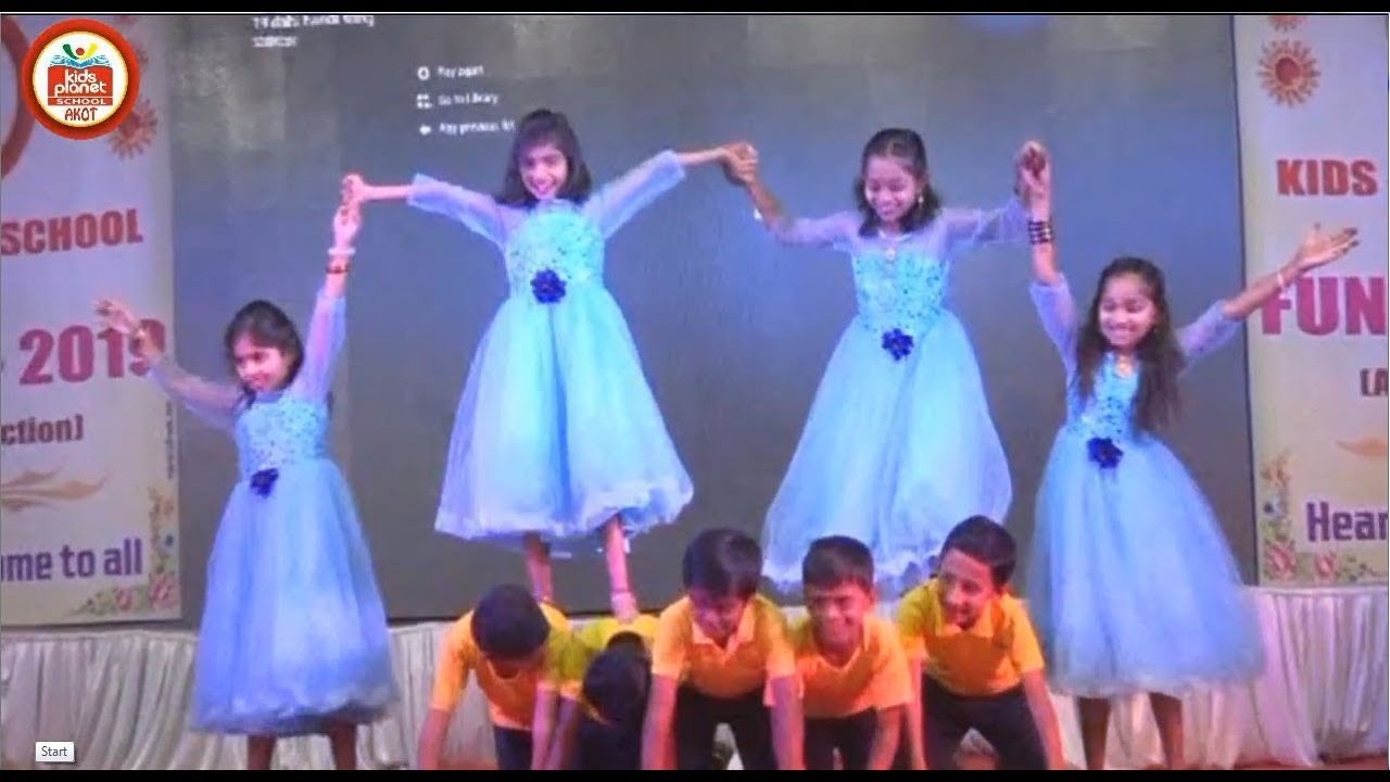 Dahi Handi Dance | Perform by Kids | Mitra song - Kanha - YouTube