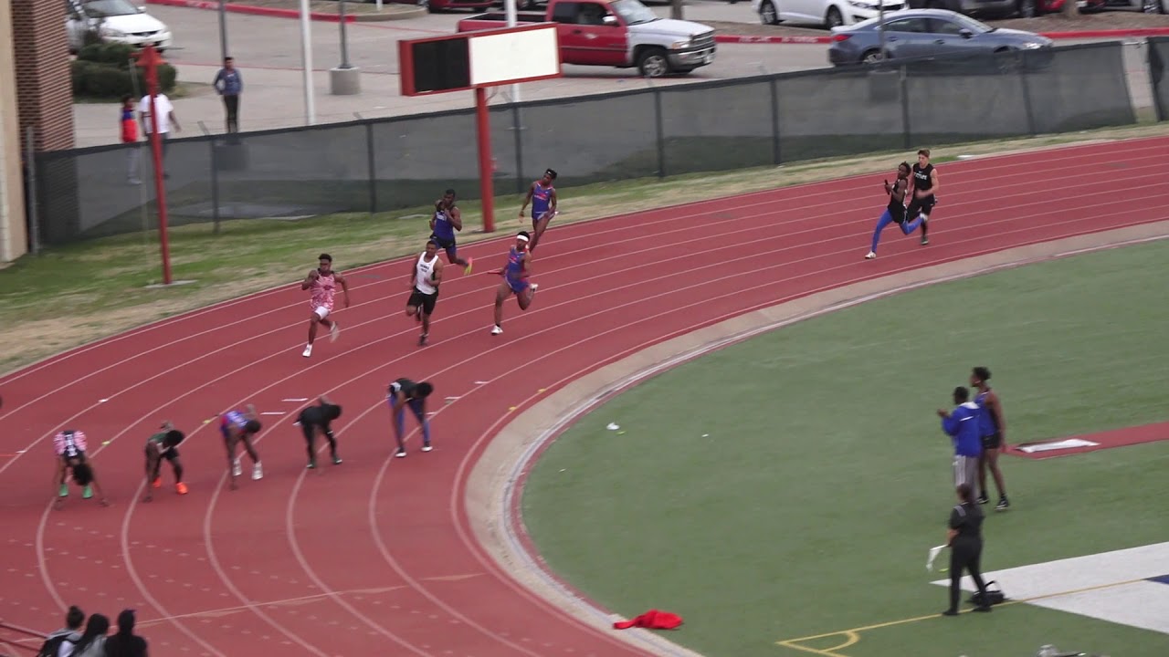 2018 Duncanville Meet Varsity Boys 4x100 - YouTube