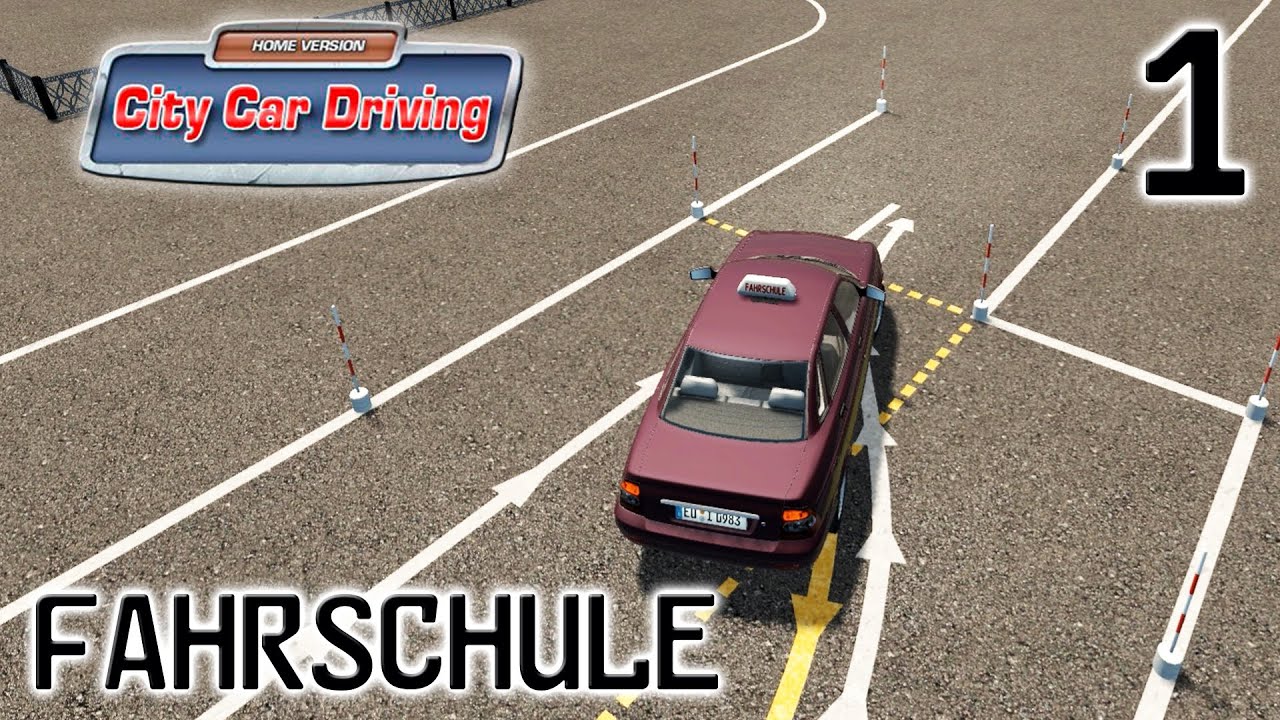 [LOCO LERNT FAHREN] "Fahrschule" City Car Drviving #001 - YouTube