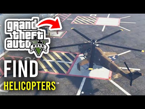 Best GTA 5 Helicopter Locations - Guide