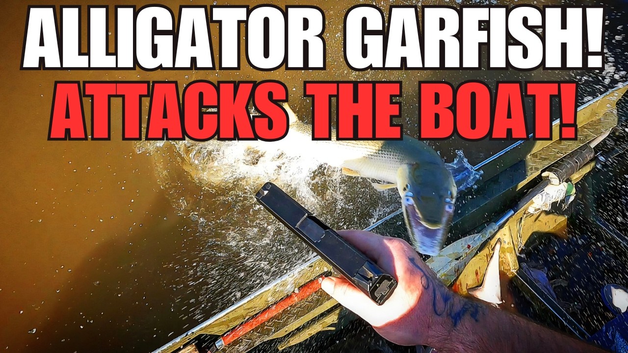 EXTREME LOUISIANA FISHING - SHARKS AND GARS IN THE SWAMPS! - YouTube