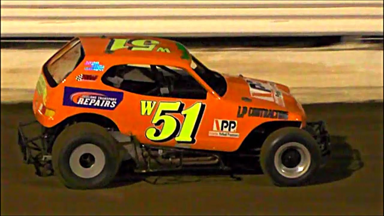 Super Rods Heat 2 Simpson Speedway 16-4-2-16 - YouTube